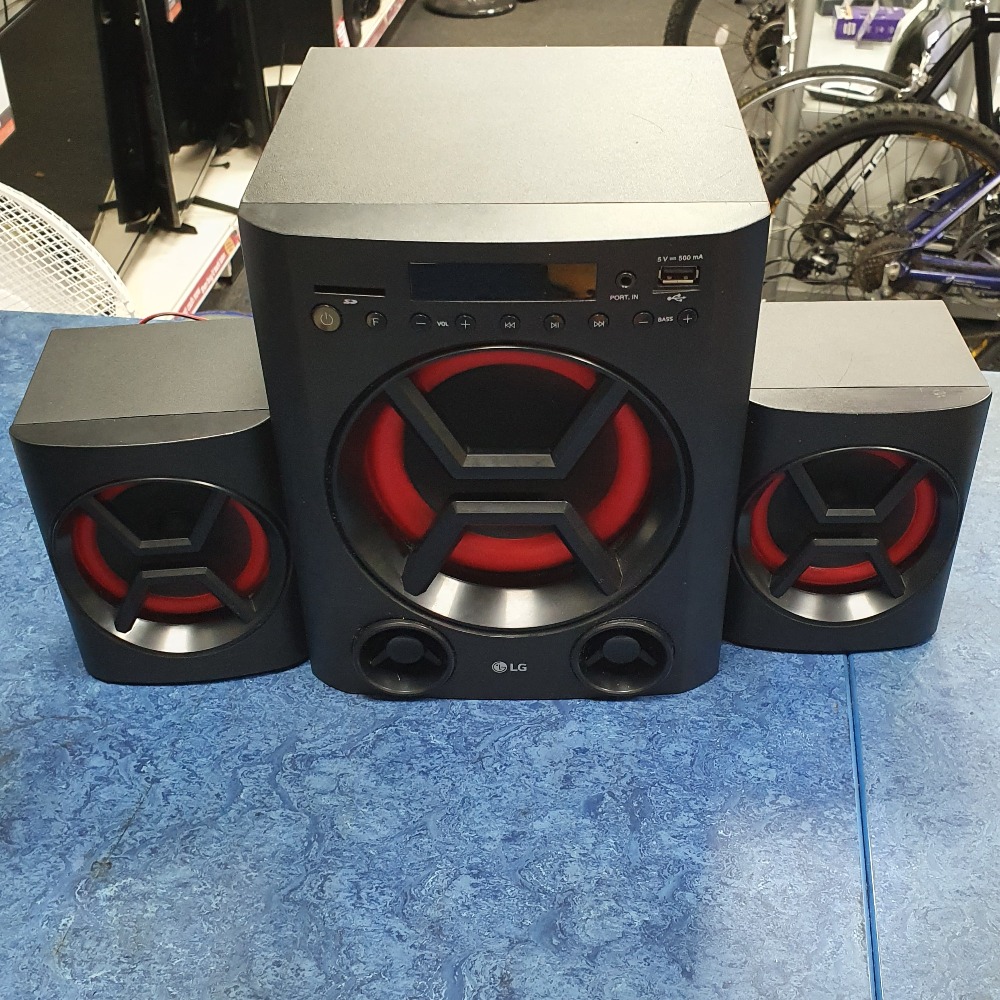 Pre-owned LG XBoom LK72B Bluetooth Hi-Fi Multimedia Sound System - Own4Less